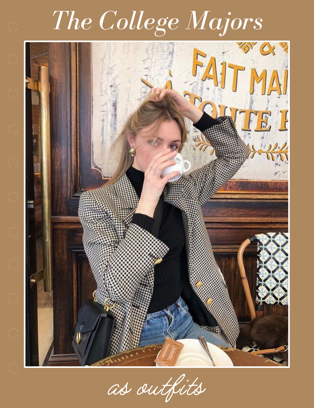 The College Majors As Outfits: Fall and Winter Outfits - with liana